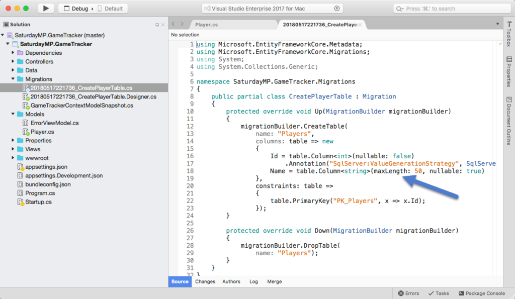 Introduction to ORMs for DBAs: Part 1 – Create Player Table | Noise ...