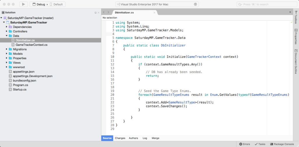 Introduction to ORMs for DBAs: Part 5 – Create GameResultTypes Table ...