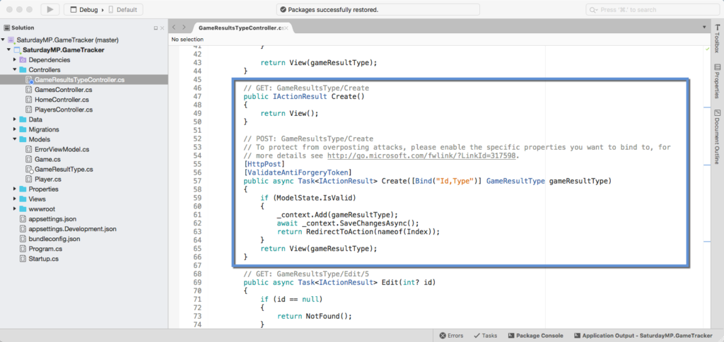 Introduction to ORMs for DBAs: Part 5 – Create GameResultTypes Table ...
