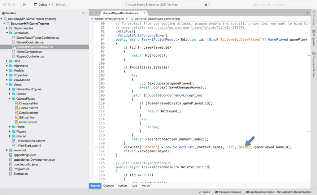 Introduction to ORMs for DBAs: Part 6 – Create GamesPlayed Table and ...