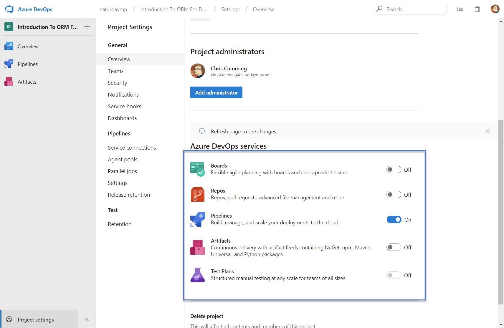 Today I Learned How To Setup Azure Pipelines Ci Noise From The Basement